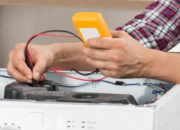 How to test dryer moisture sensor with a multimeter?