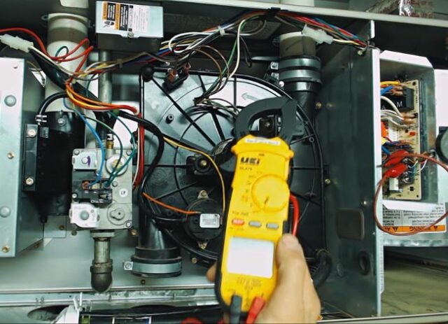 How to test furnace limit switch with a multimeter?